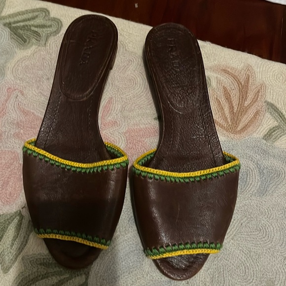 Prada | Shoes | Prada Slides | Poshmark